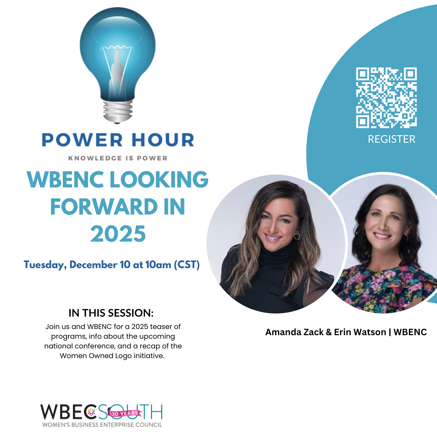Power Hour: WBENC Looking Forward in 2025 - WBEC South
